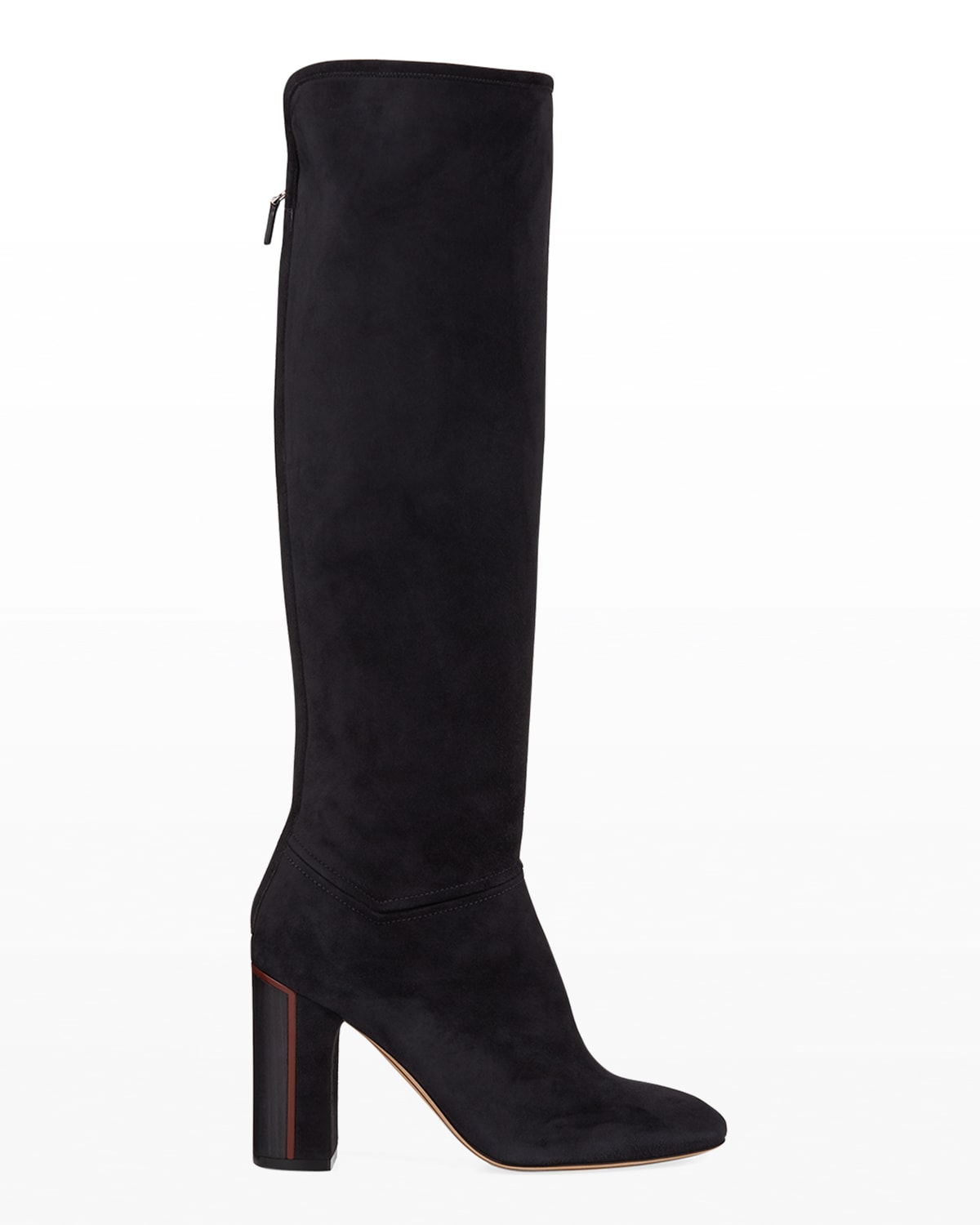 Via Spiga Desi Suede Knee Boots | Neiman Marcus