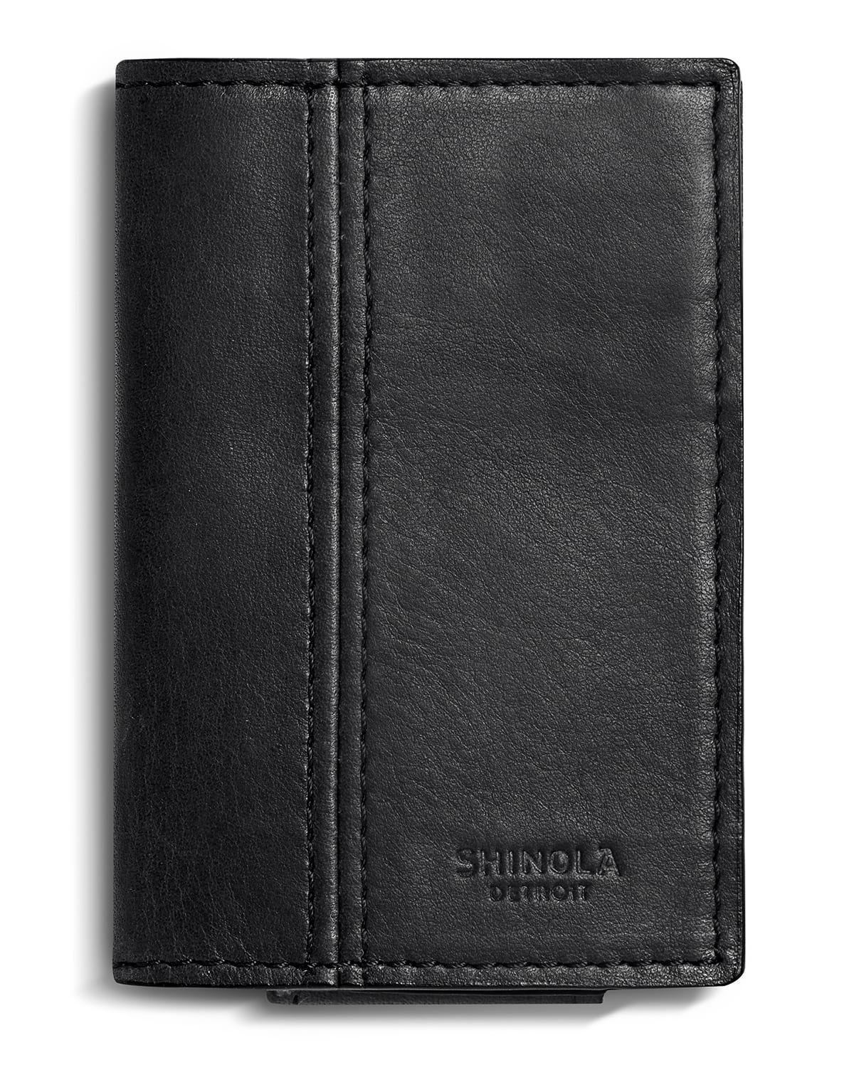 Shinola Men's Luxe Grain Leather Super-Slim Bifold Wallet | Neiman Marcus