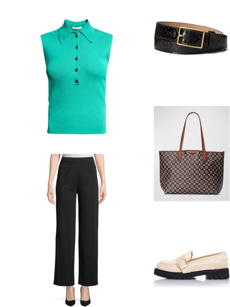 Misook Wide-Leg Knit Pull-On Pants | Neiman Marcus