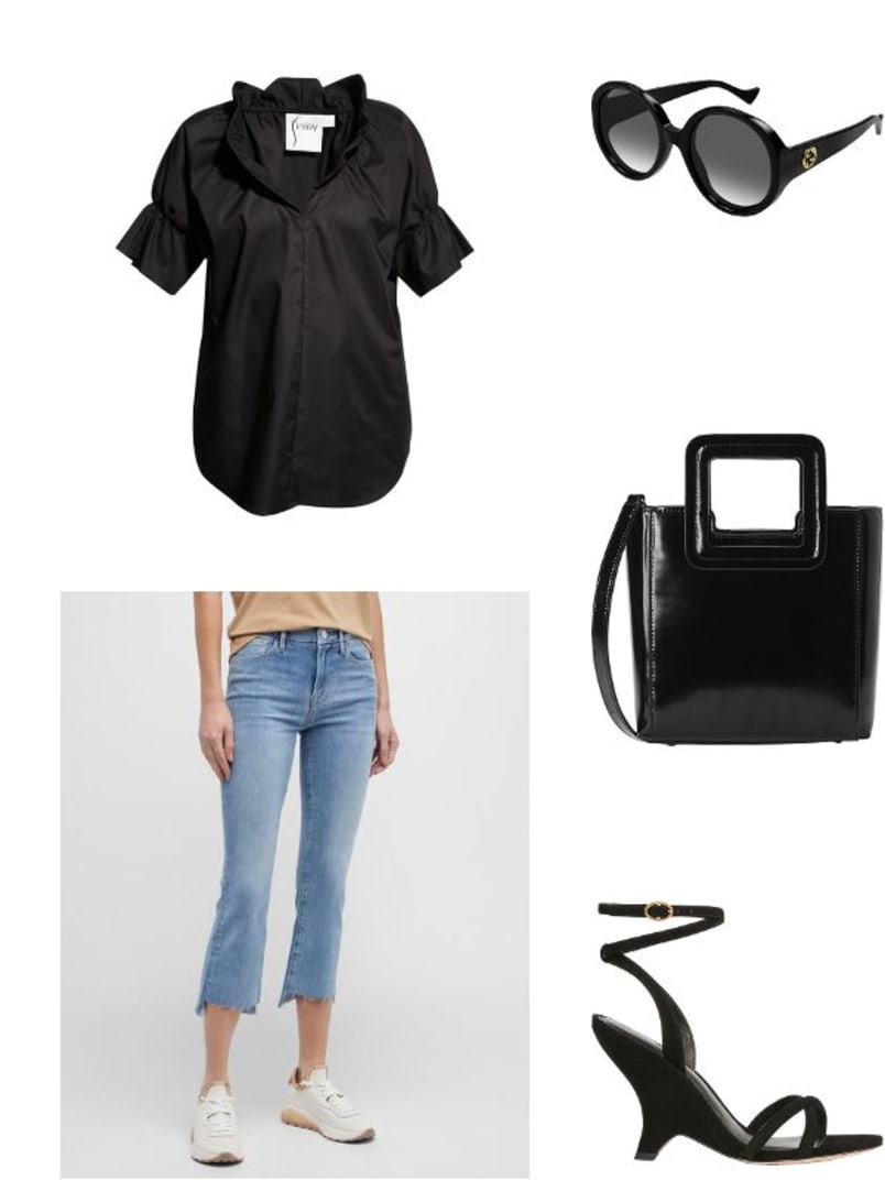 Gucci Interlocking GG Round Acetate Sunglasses | Neiman Marcus