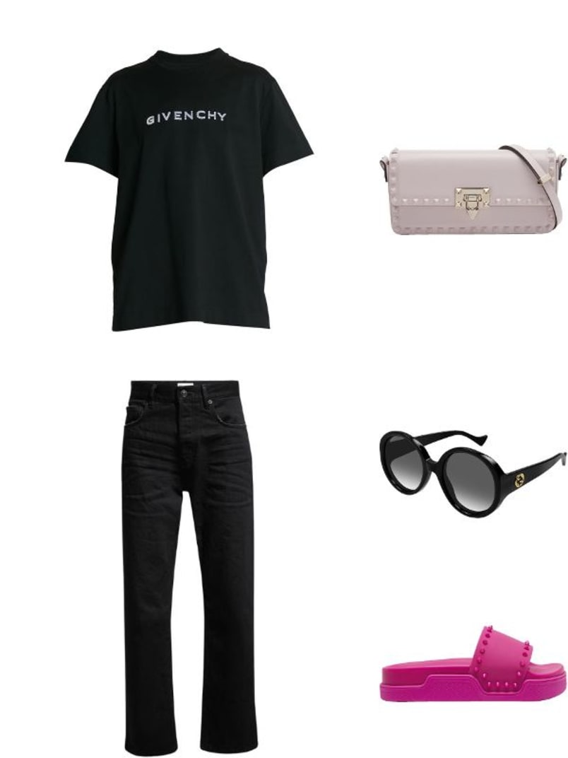 Gucci Interlocking GG Round Acetate Sunglasses | Neiman Marcus