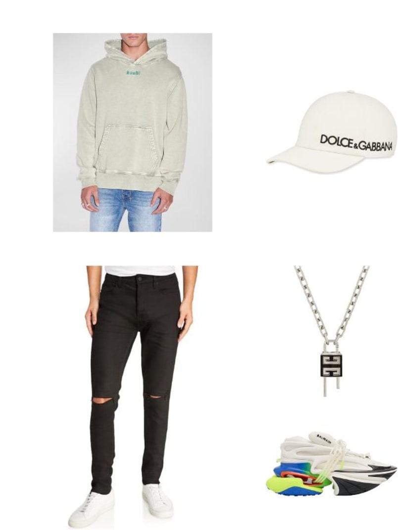 Givenchy Men's Leather 4G-Lock Pendant Necklace | Neiman Marcus