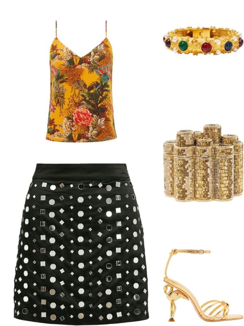 Ben-Amun Byzantine Multi-Stone Cuff | Neiman Marcus