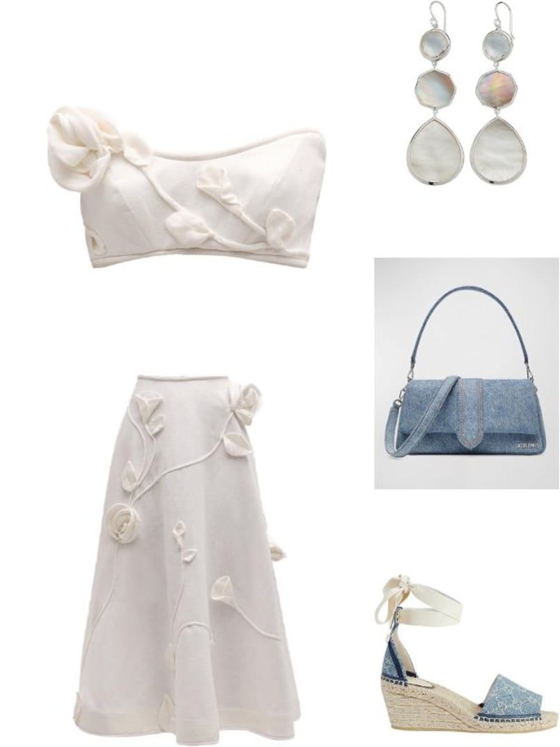 Zimmermann Matchmaker Rose Applique Bra | Neiman Marcus