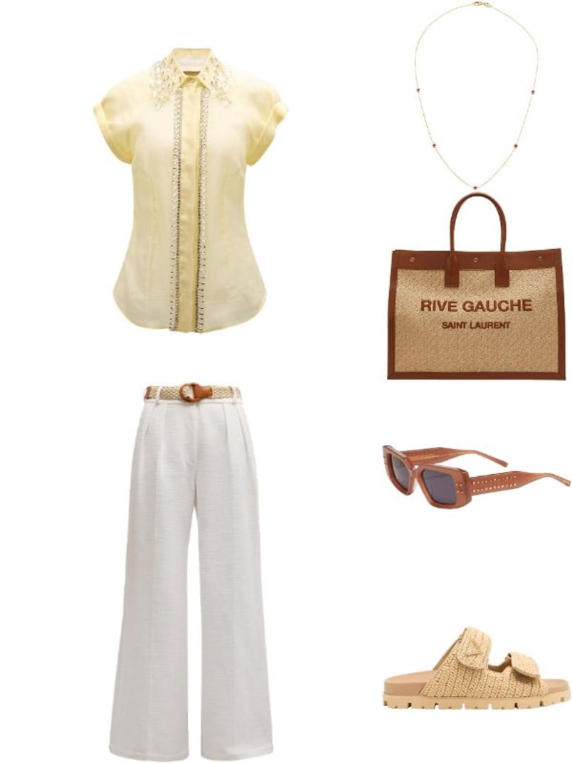 Prada Fussbett Raffia Dual Buckle Slide Sandals | Neiman Marcus