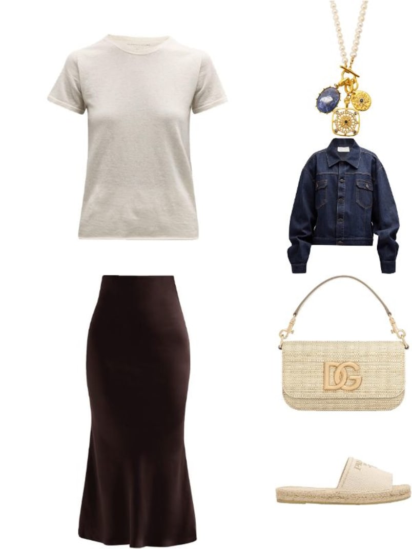 THE ROW Ness Denim Jacket | Neiman Marcus