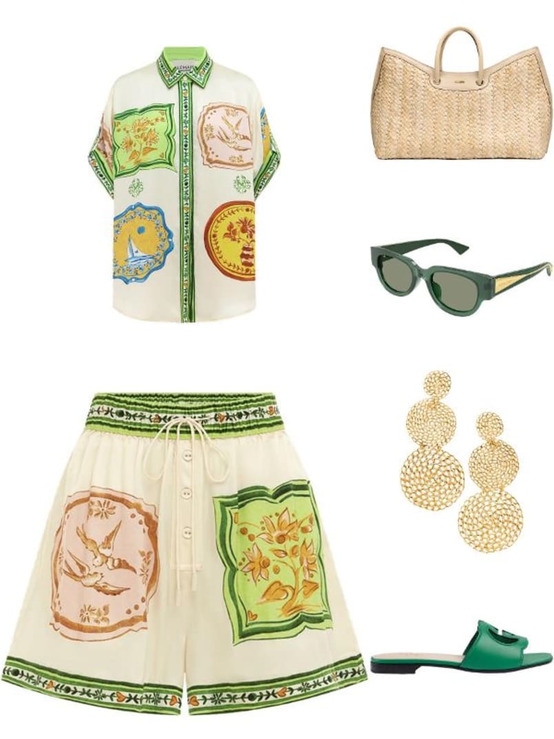 Cult Gaia Idalia Straw Weekender Bag | Neiman Marcus