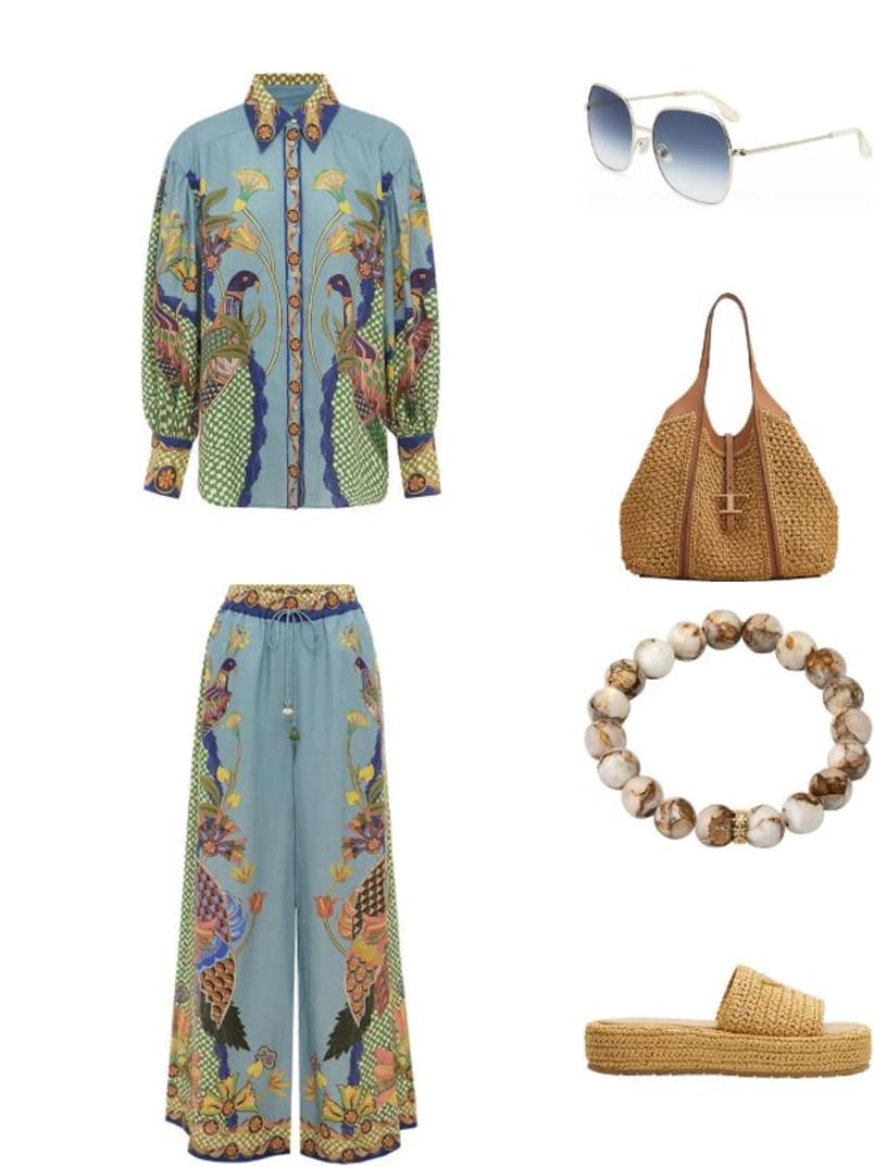 Prada Raffia Single-Band Platform Slides | Neiman Marcus