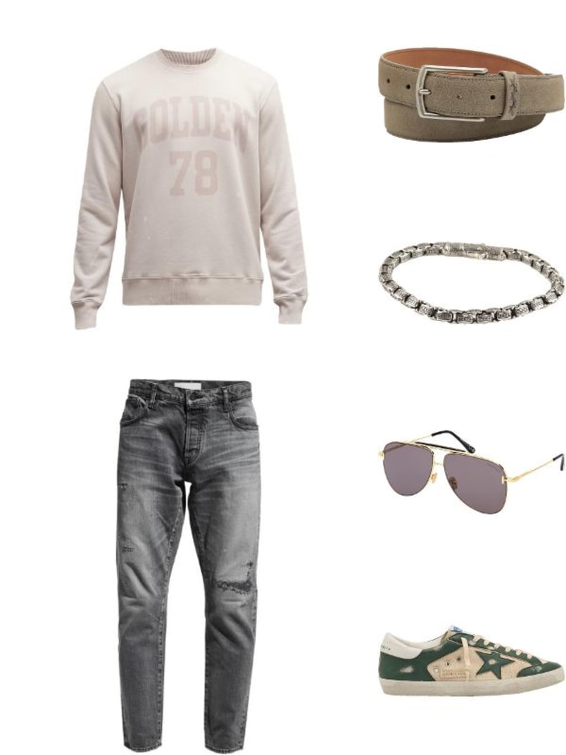 Golden Goose Men's Super-Star Low-Top Sneakers | Neiman Marcus