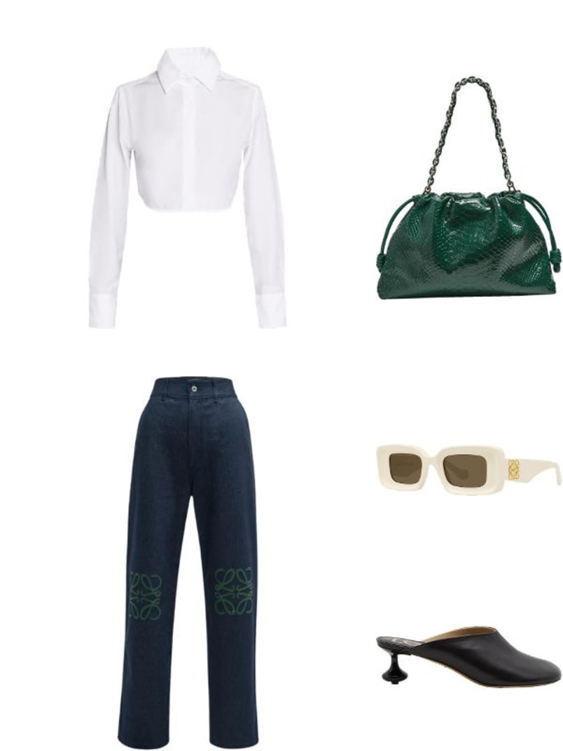 Loewe Toy Leather Drop Stiletto Mules | Neiman Marcus