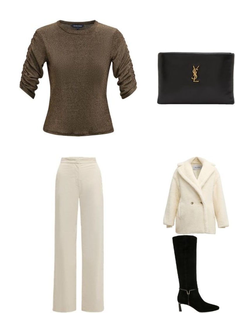 Max Mara Olga Double-Breasted Wool Coat | Neiman Marcus