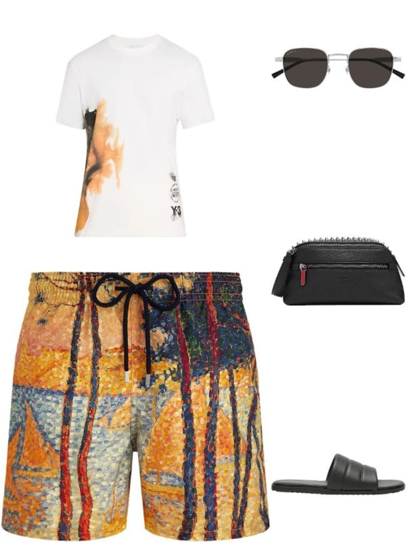 Gucci Men's GG1876S Metal Round Sunglasses | Neiman Marcus