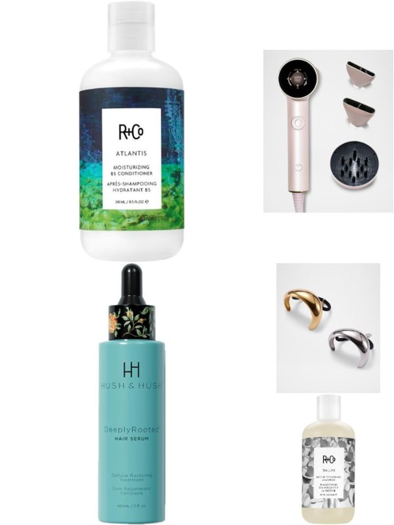 Lelet Ny Wave Brass Hair Tie, Set of 2 | Neiman Marcus