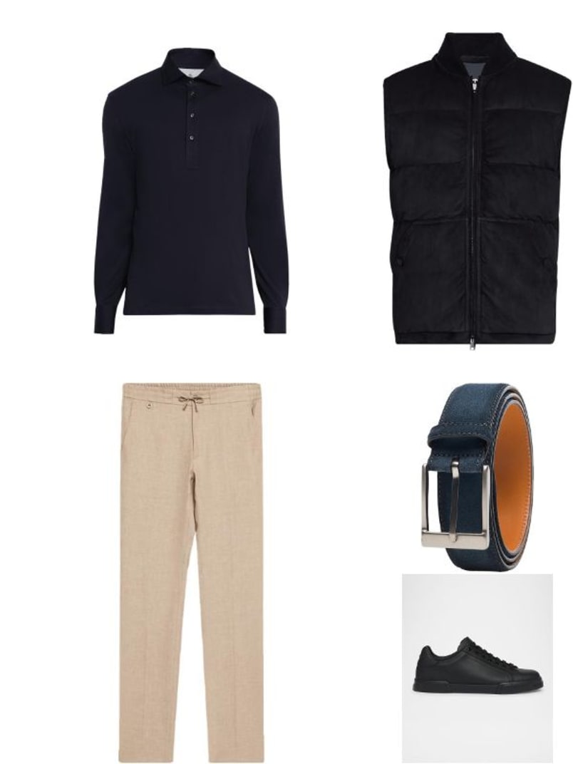 Magnanni Men's Telante Suede Leather Belt | Neiman Marcus