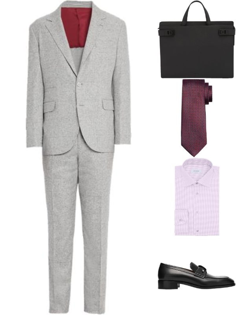 Canali Men's Neat Jacquard Silk Tie | Neiman Marcus