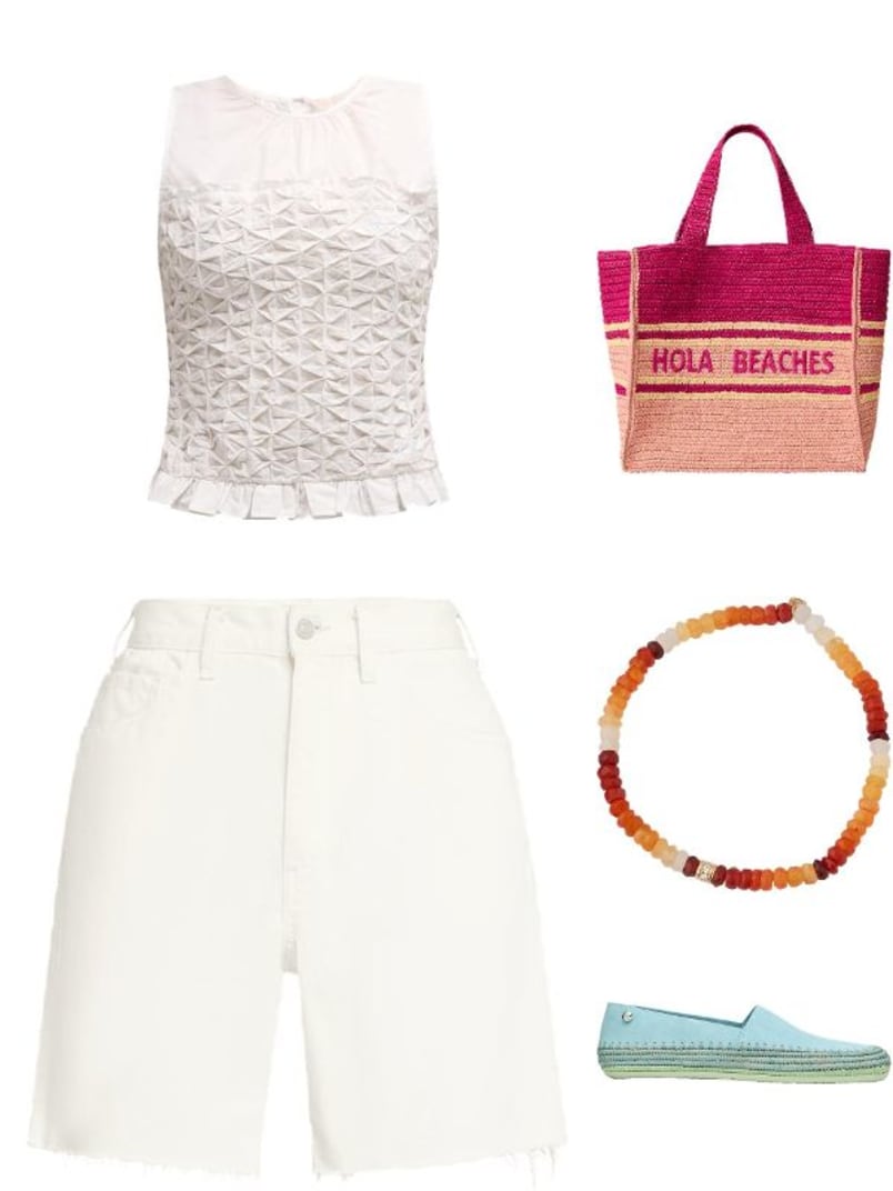 Sydney Evan Scallop Edge Pave Diamond Rondelle on Fire Opal Faceted ...