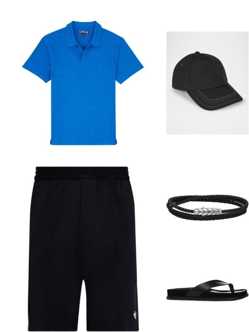 Paul Smith Men's Signature Stripe Stitch Baseball Cap | Neiman Marcus