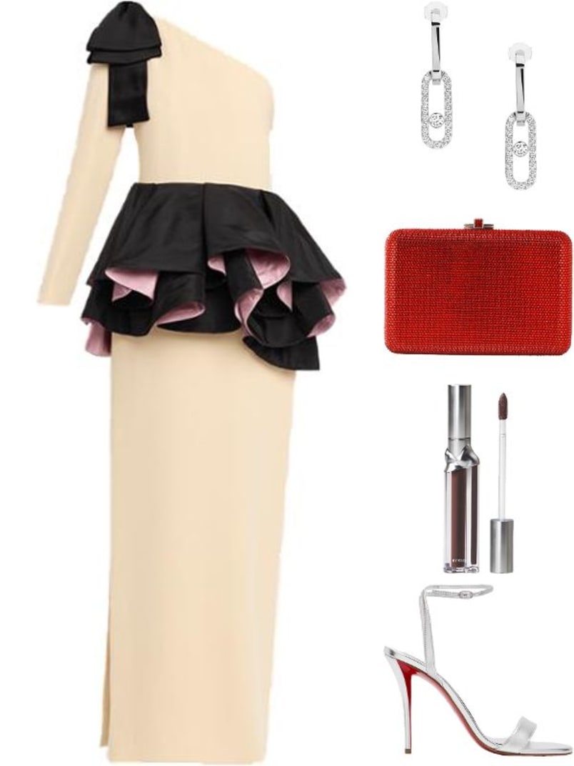 Messika MOVE LINK 18K WHITE GOLD DIAMOND PENDANT EARRINGS | Neiman Marcus