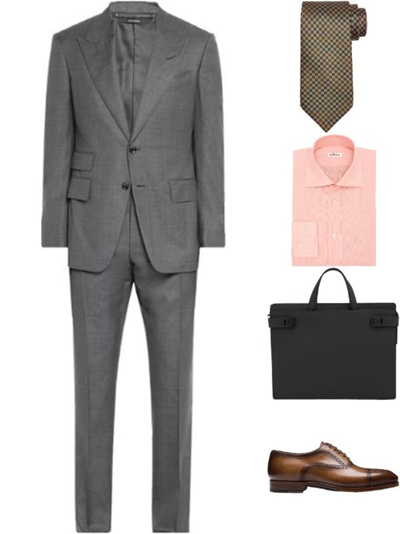 Stefano Ricci Men's Connected Medallion Silk Tie | Neiman Marcus