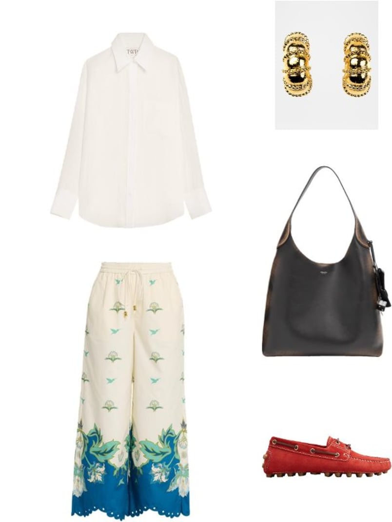 Golconda by Kenneth Jay Lane Textured Hoop Clip-On Earrings | Neiman Marcus