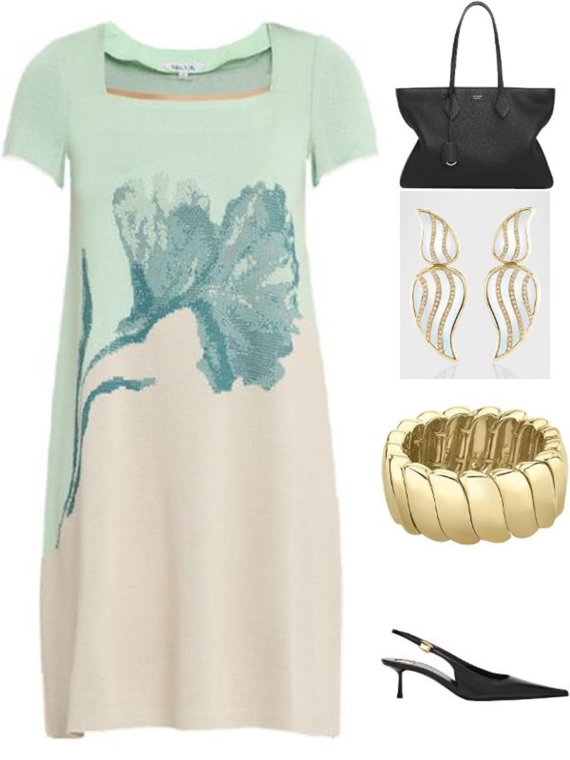 Sorellina 18K Yellow Gold Stardust Statement Earrings with Mother Of ...