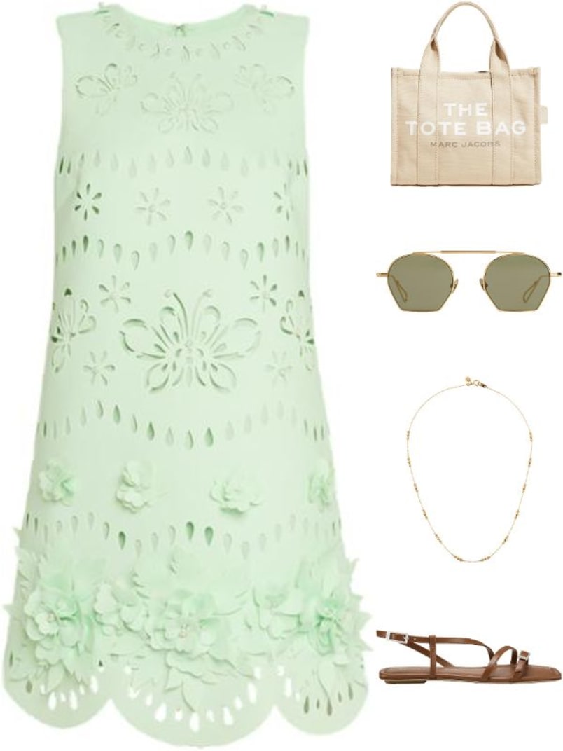 POPPY FINCH 18K Mixed Flower Bead Adjustable Necklace | Neiman Marcus