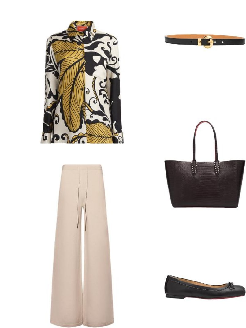 Yves Salomon Merino Knit Wide-Leg Trousers | Neiman Marcus