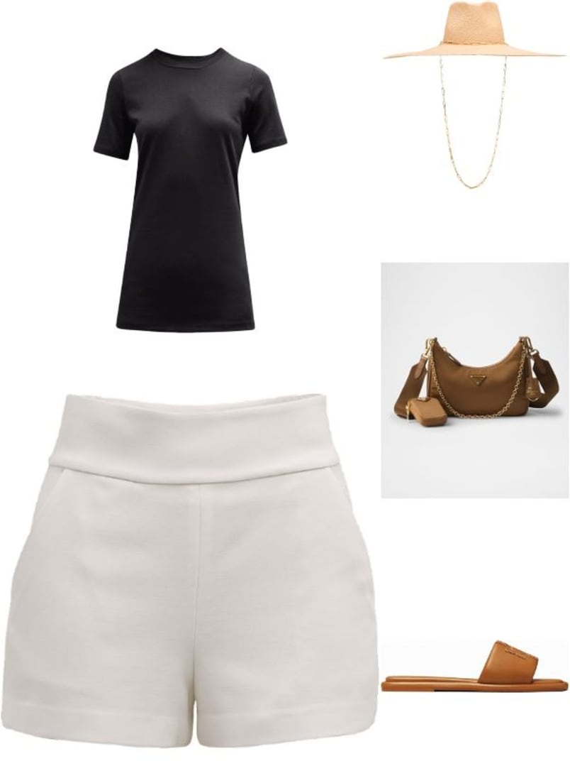 Van Palma Livy XL Straw Fedora With Link Chain | Neiman Marcus