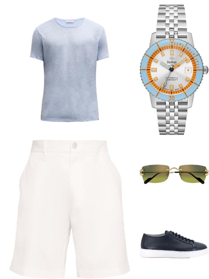 Cartier Men's Rimless Metal C-Hinge Rectangle Sunglasses | Neiman Marcus