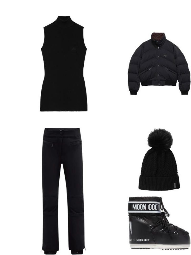 Gorski Knit Hat With Select Lamb Pom | Neiman Marcus