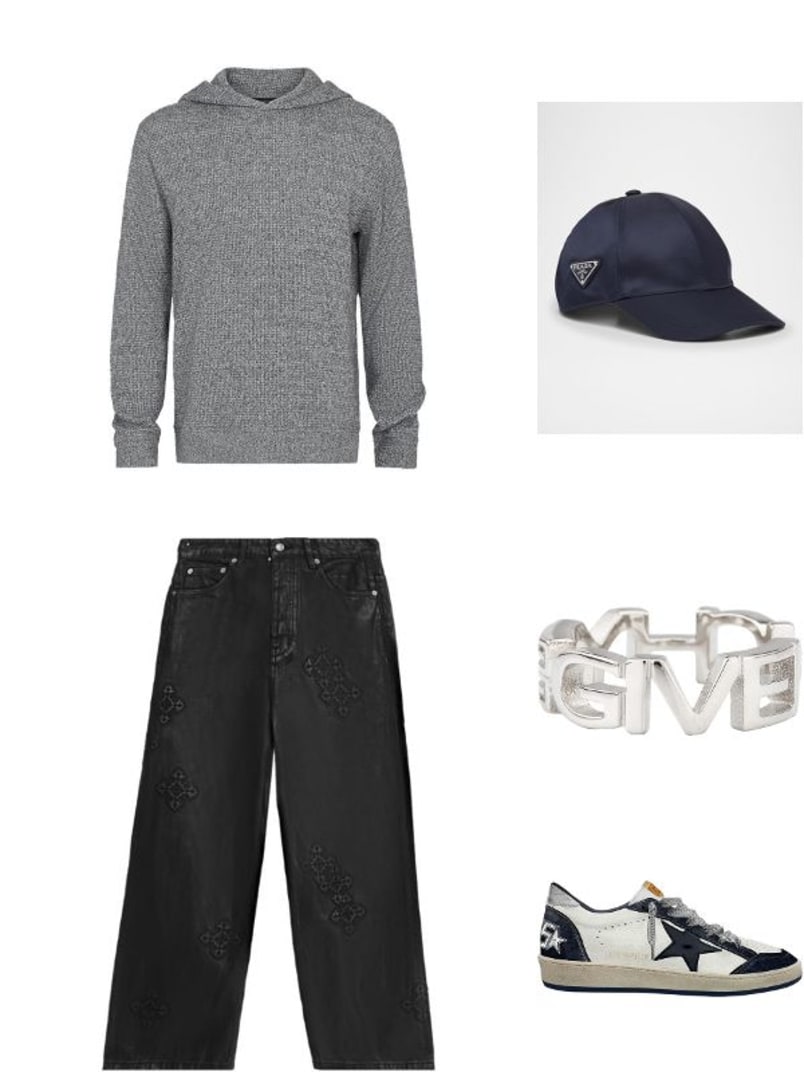 Golden Goose Men's Ball Star Leather Low-Top Sneakers | Neiman Marcus