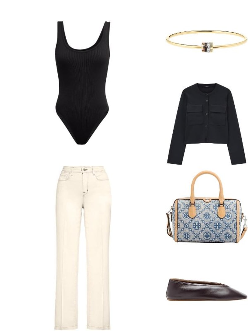 Le Monde Beryl Luna Lambskin Leather Ballerina Flats | Neiman Marcus