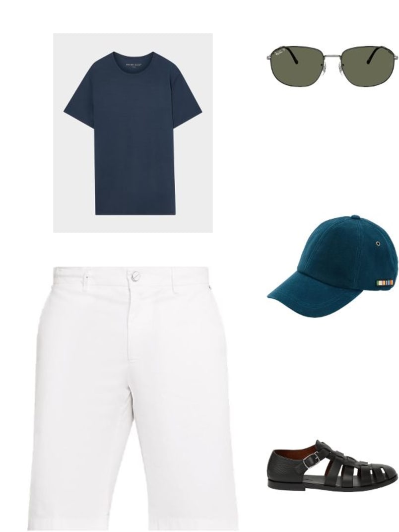 Paul Smith Men's Suede Signature Stripe Applique Baseball Cap | Neiman ...