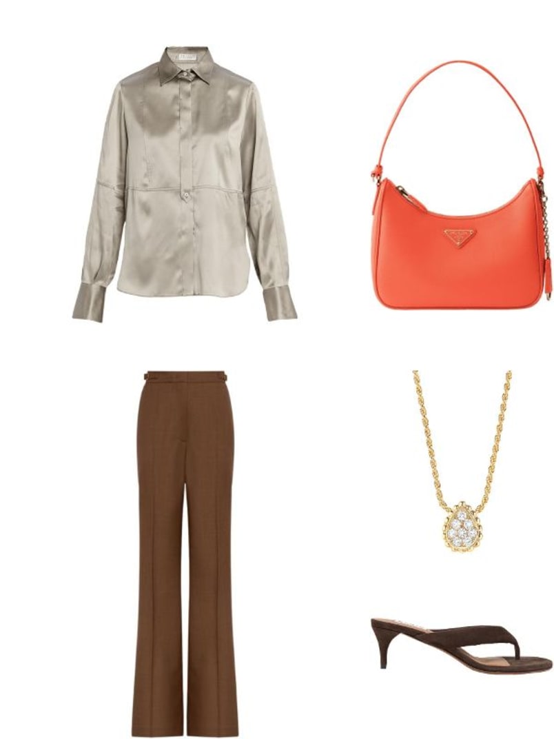 Gabriela Hearst Vesta High-Waist Wool-Silk Straight-Leg Pants | Neiman ...