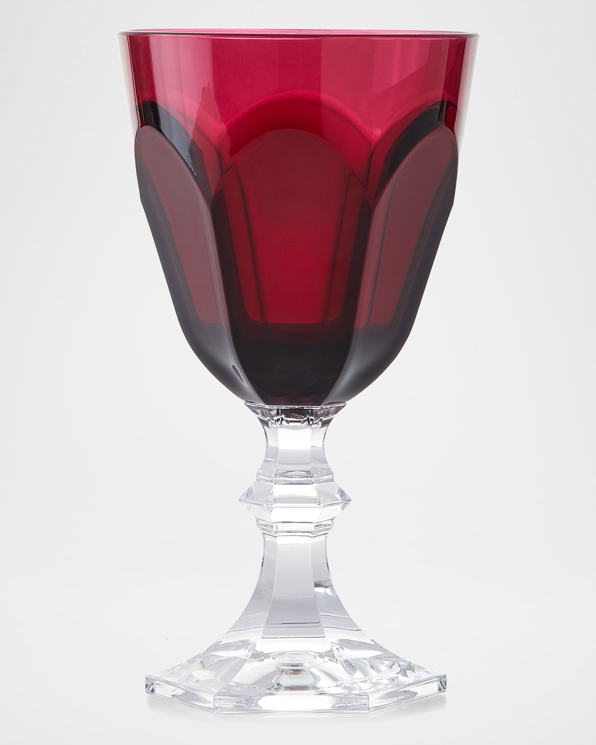 Mario Luca Giusti Dolce Vita Acrylic Wine Chalice Glass In Blue | ModeSens