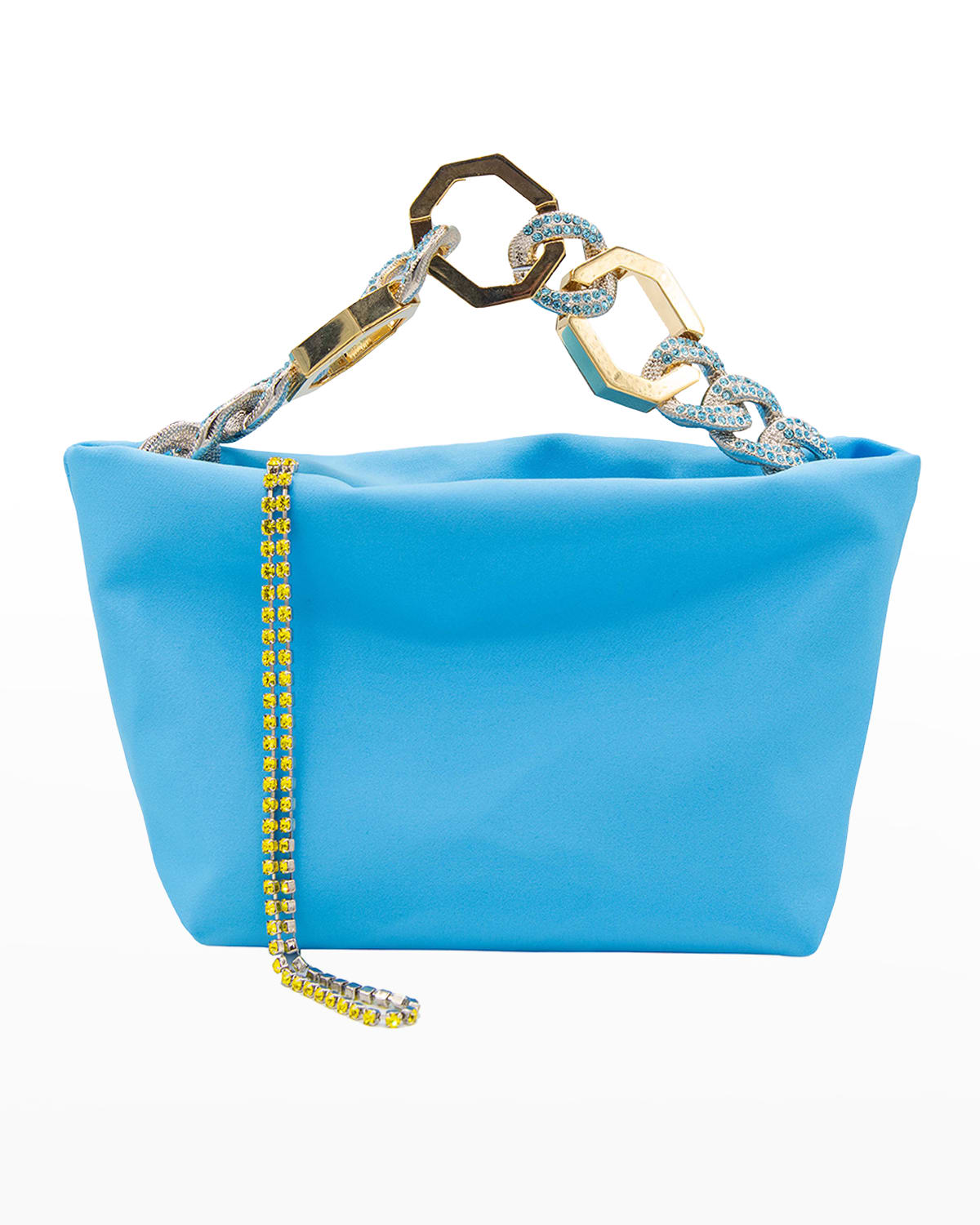 Gedebe Jessye Embellished Satin Shoulder Bag | Smart Closet