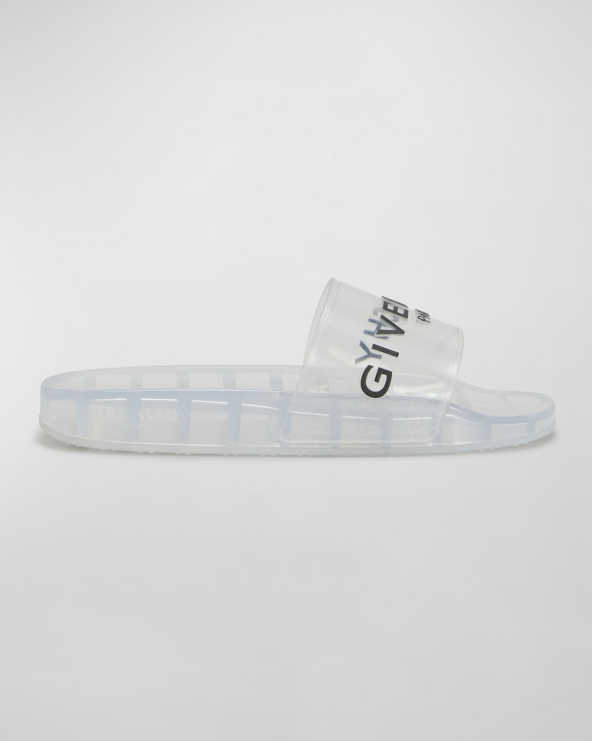 givenchy clear sliders