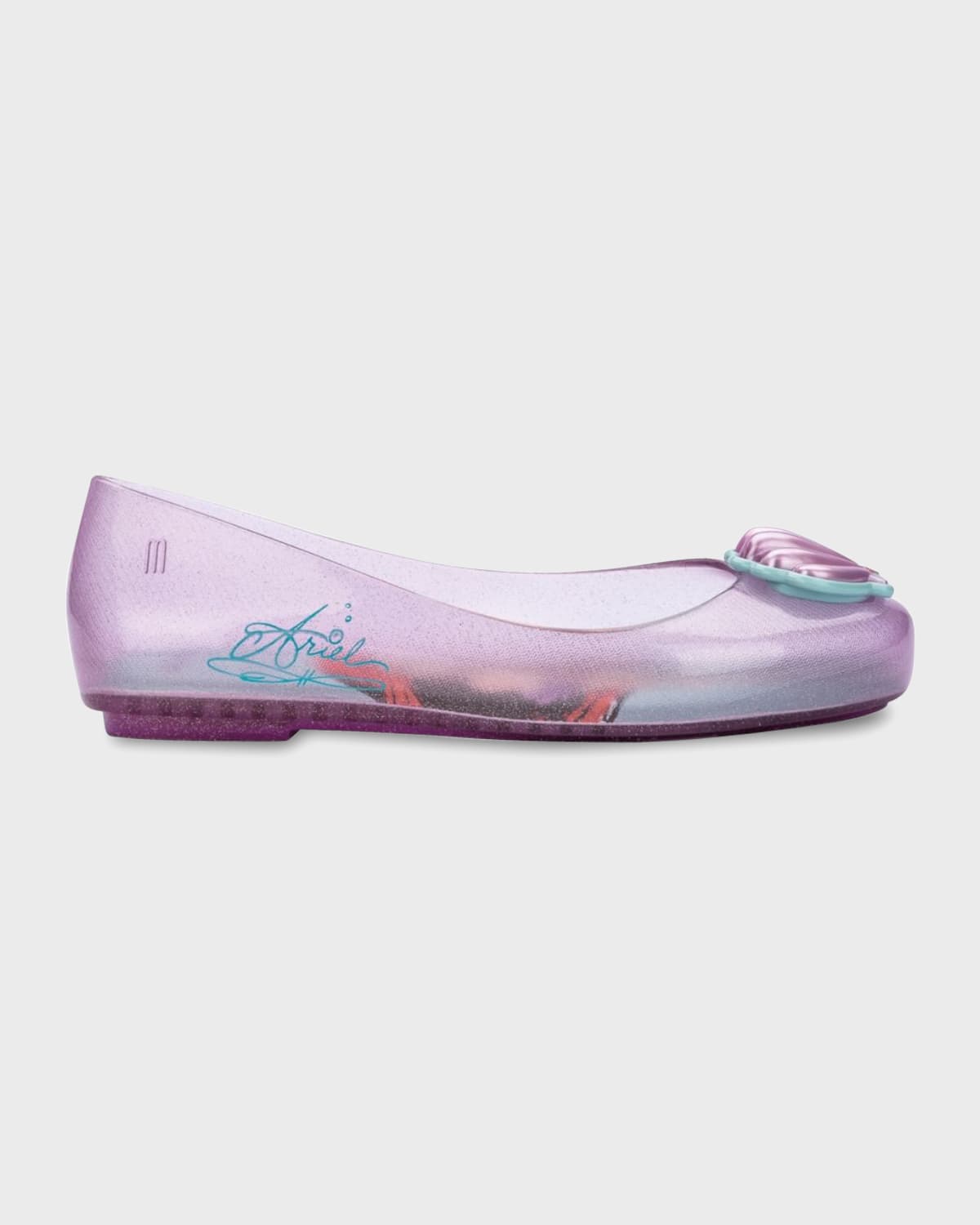 Melissa Girl's Sweet Love X Disney Princess Ballerina Flats, Baby ...