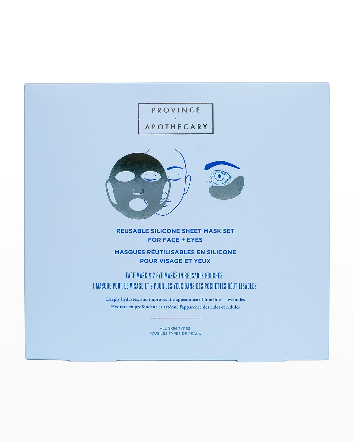 Province Apothecary Reusable Silicone Sheet Mask Set | Smart Closet