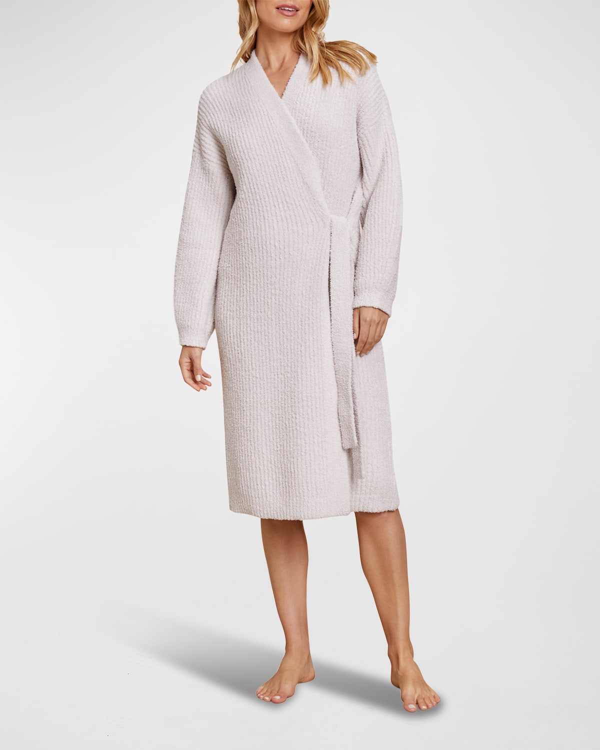 Barefoot Dreams Ribbed CozyChic Side-Tie Robe | Smart Closet