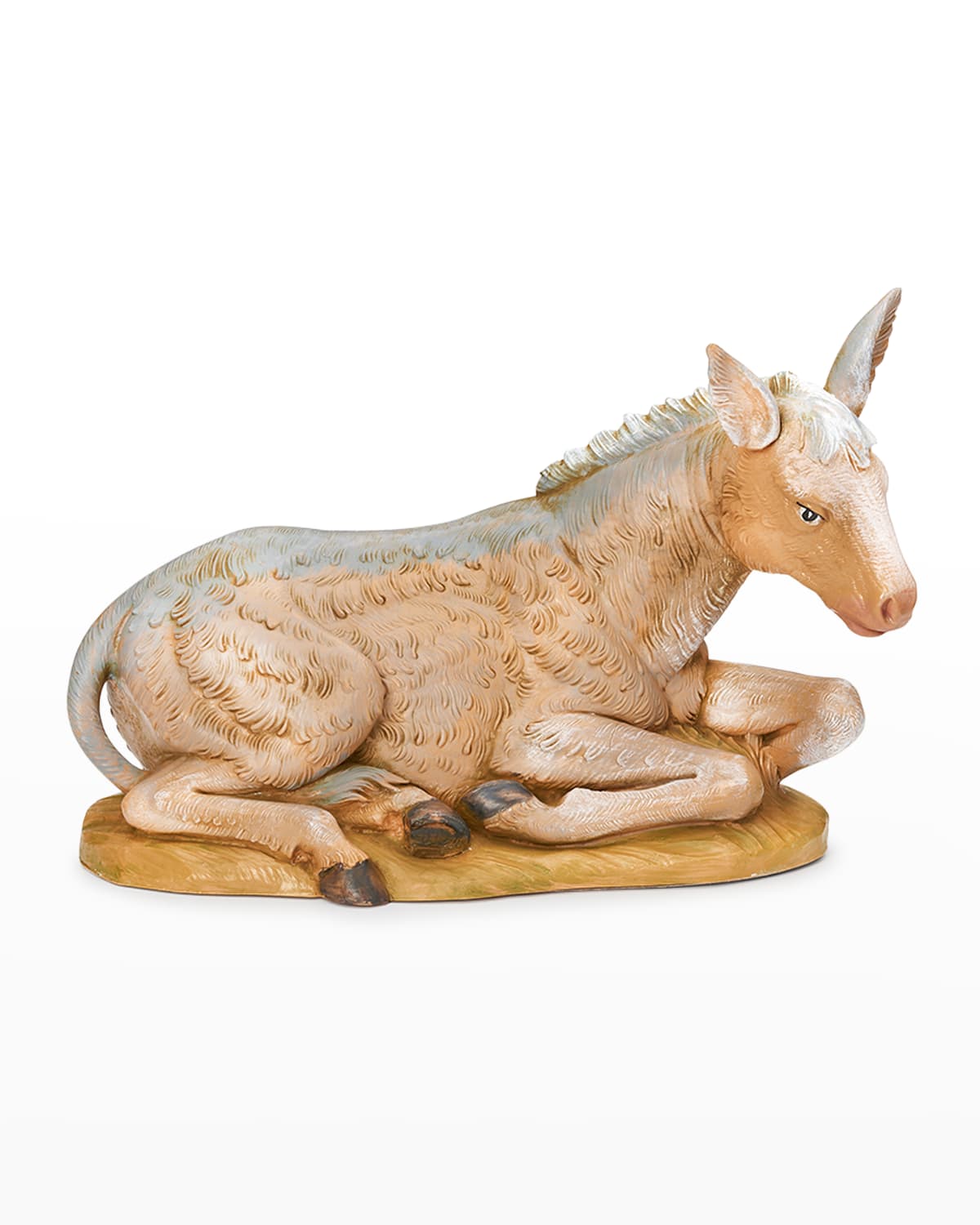 Roman/fontanini 12" Scale Seated Donkey Nativity Figure | ModeSens