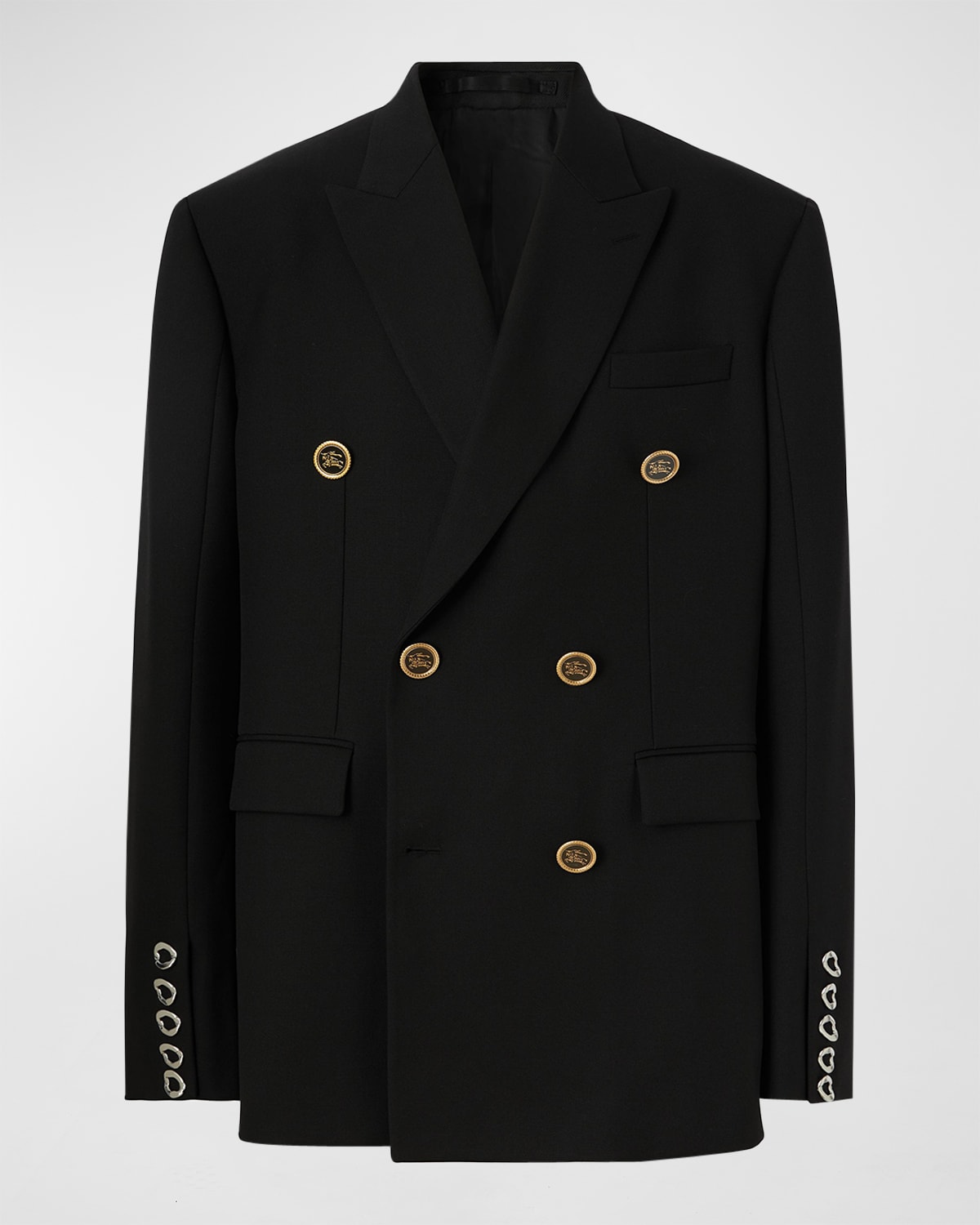Burberry Men's Double-Breasted EKD Suit Jacket | Smart Closet