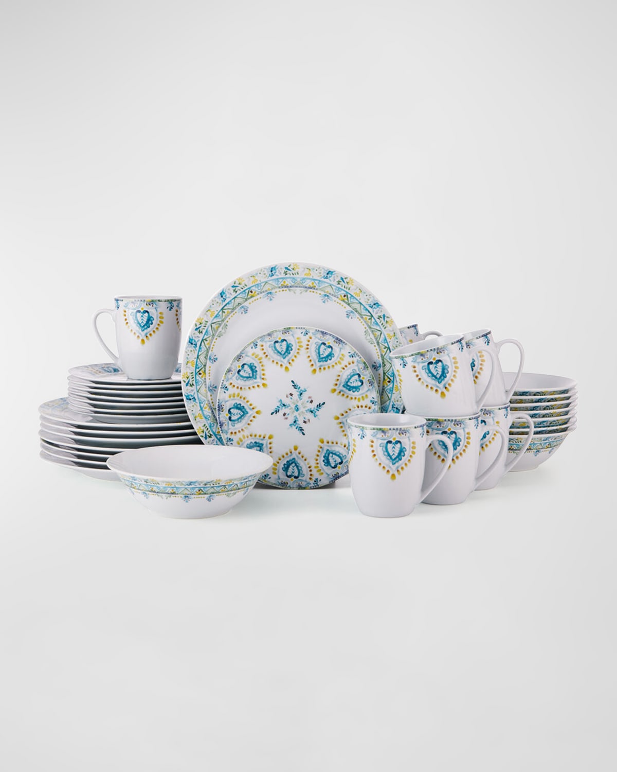 Fitz And Floyd Jodhpur Delight 32-piece Dinnerware Set | ModeSens