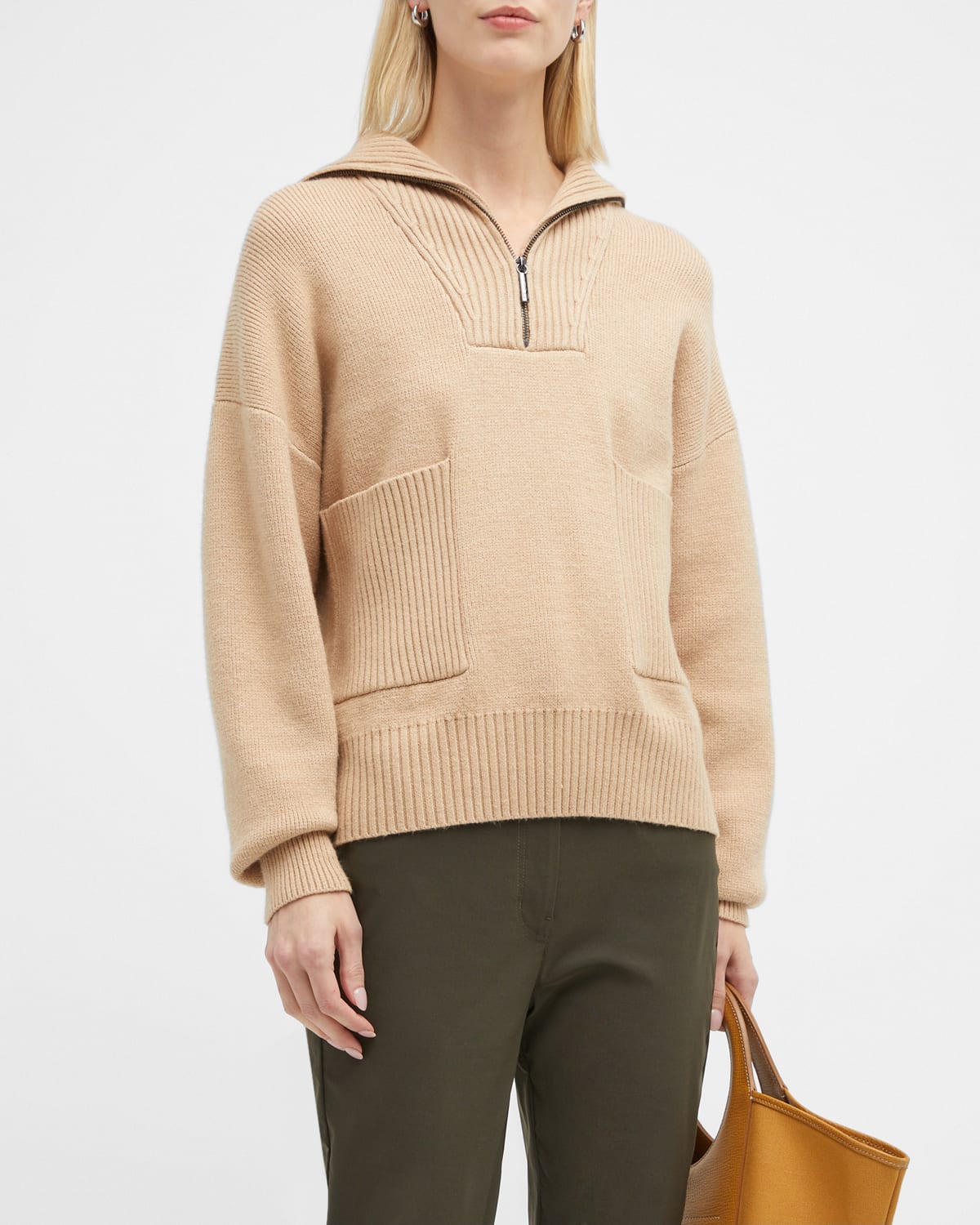 Anatomie Ronnie Quarter-Zip Sweater | Smart Closet