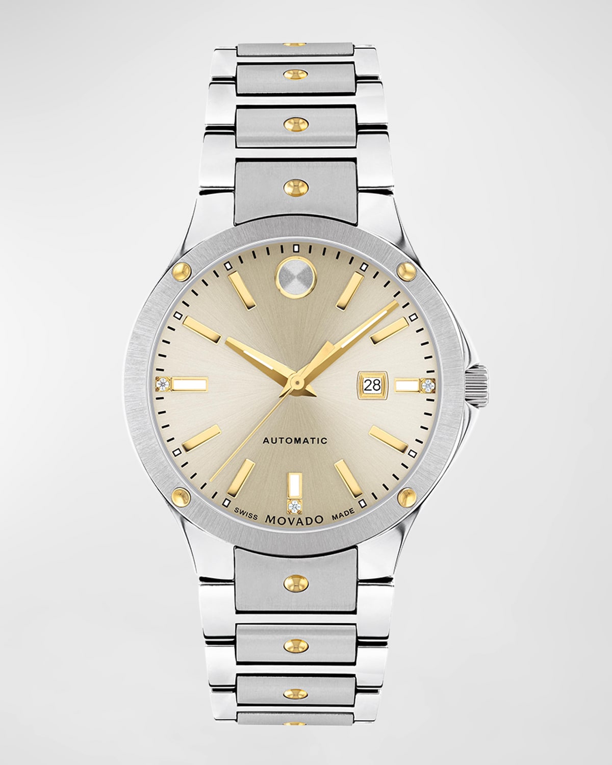 Movado Women's Se Automatic Swiss Automatic Silver-tone Stainless Steel ...