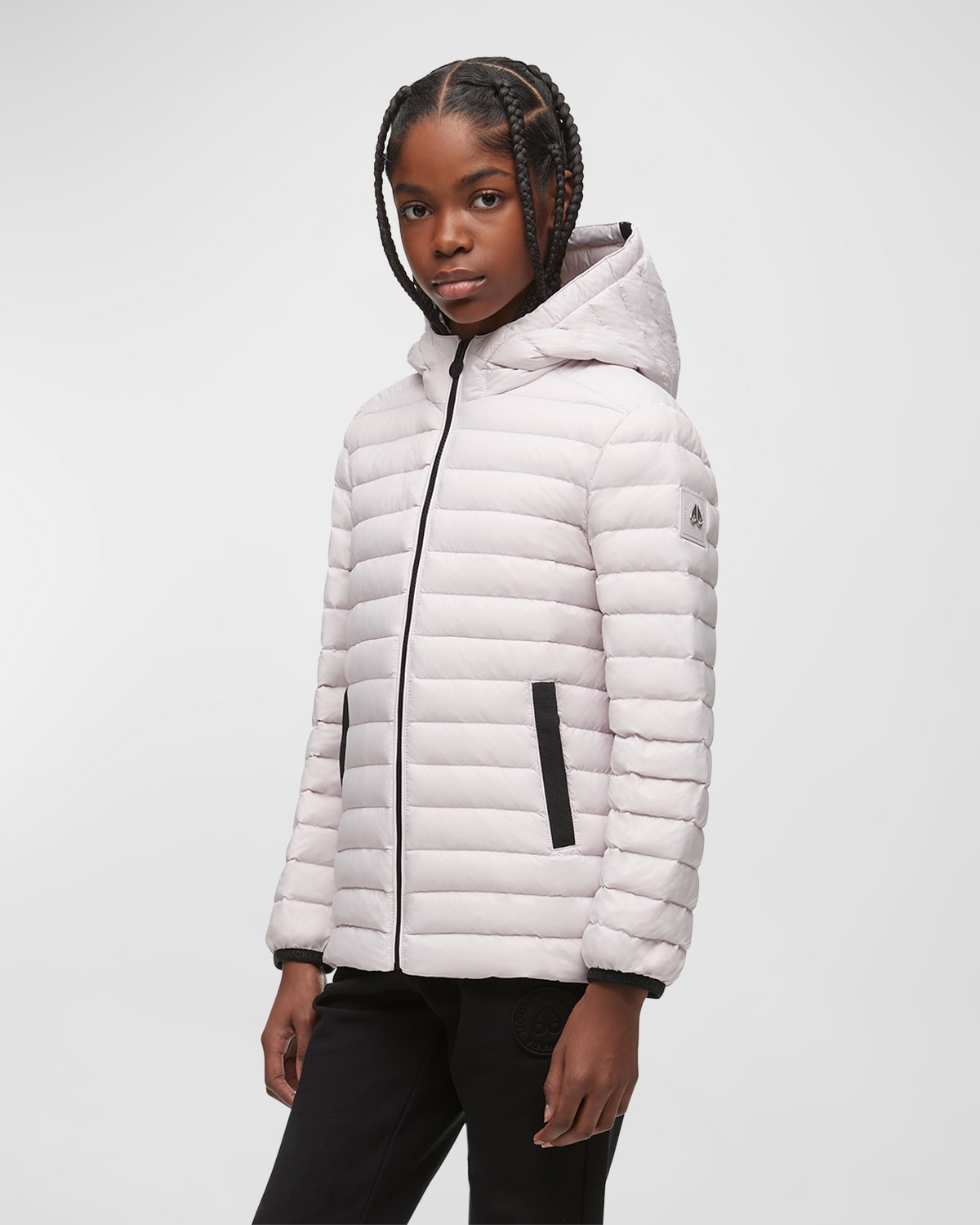 Moose Knuckles Kids' Girl's Air Down Jacket In Listy | ModeSens