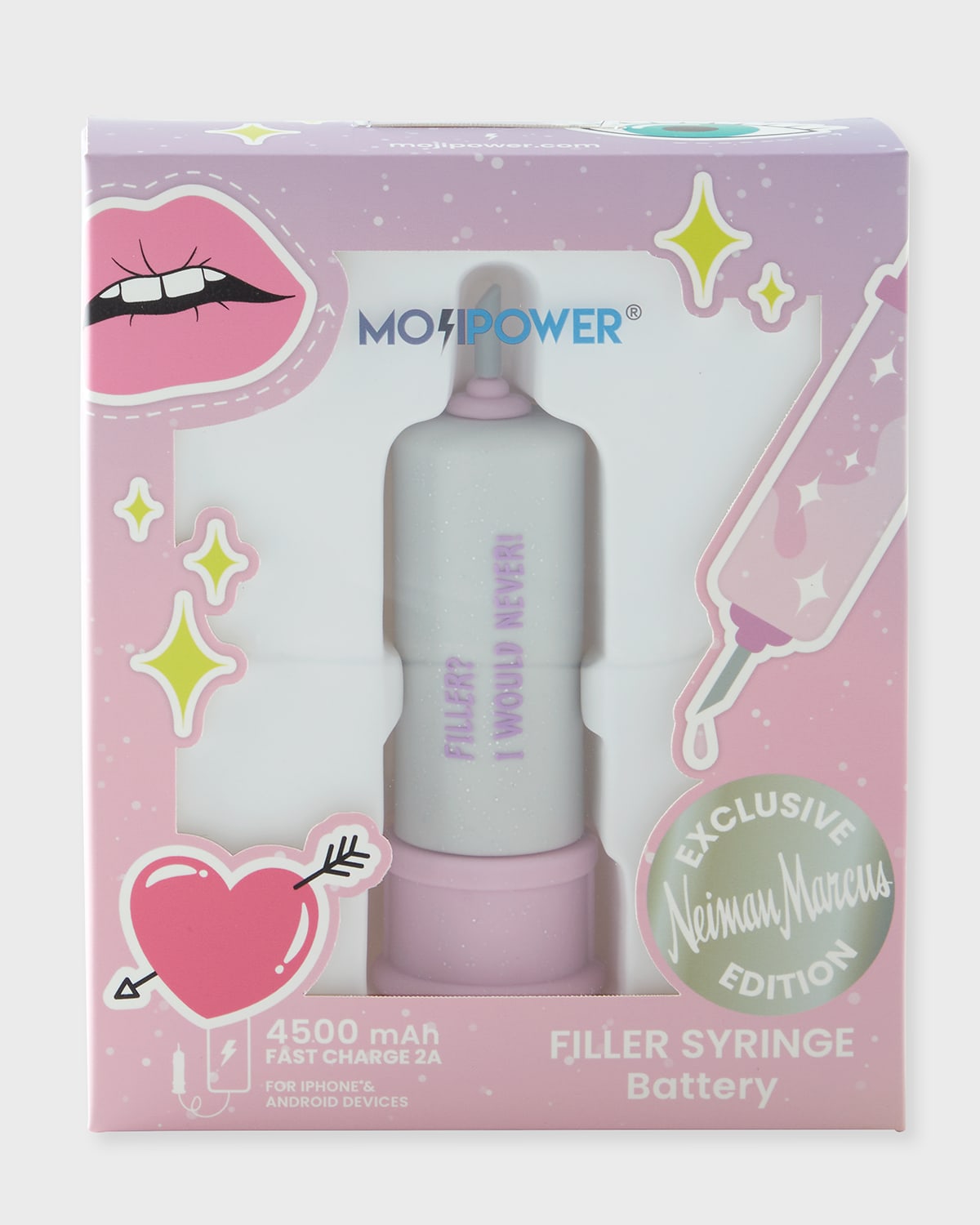 Mojipower Filler Syringe Charger Smart Closet