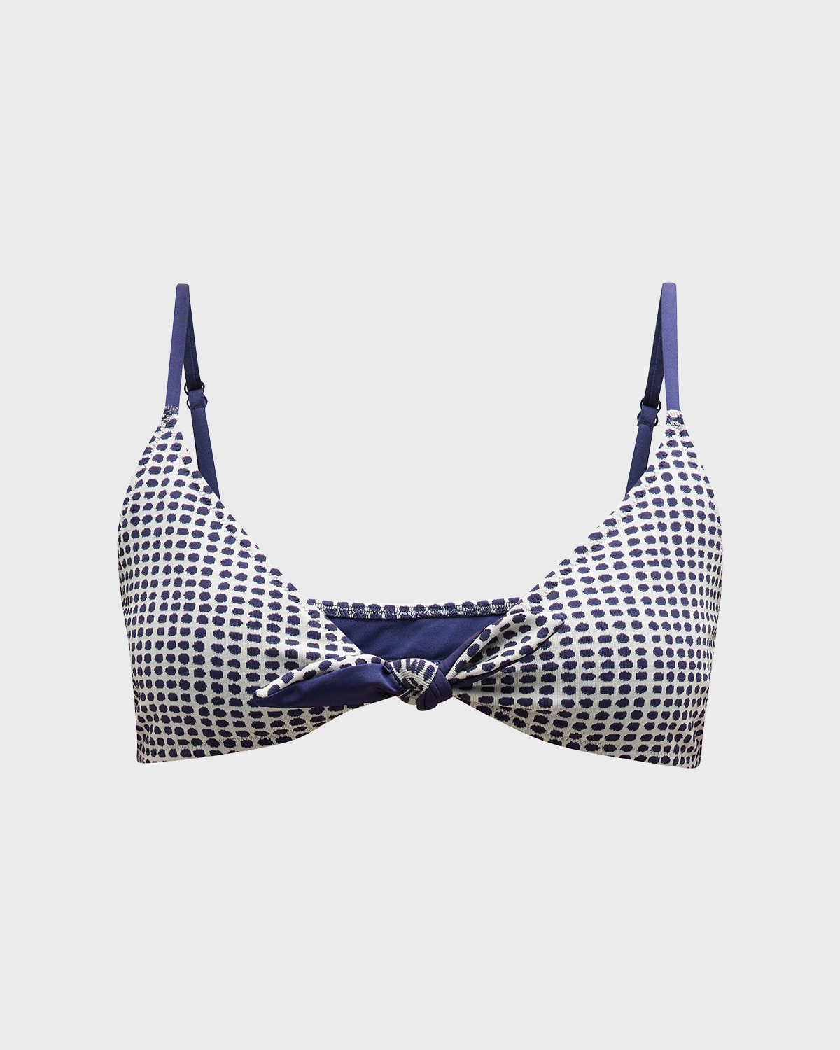 lemlem Sara Tie-Front Bikini Top | Smart Closet