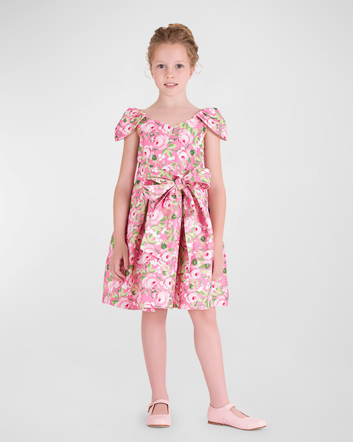 Mama Luma Kids' Girl's Floral Aloha Dress In Pink | ModeSens