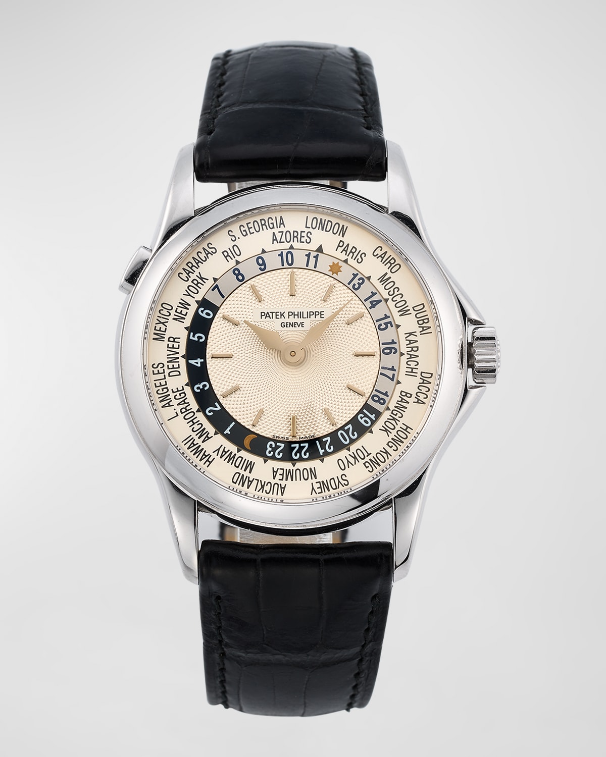 Vintage Watches Patek Philippe World Time 37mm Vintage 2000s Watch ...